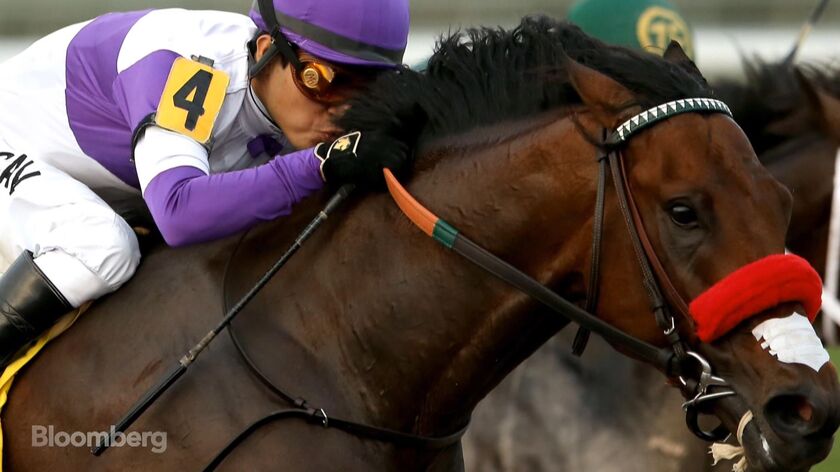 The $100 Million Superhorse Powering This Year's Kentucky Derby - Bloomberg