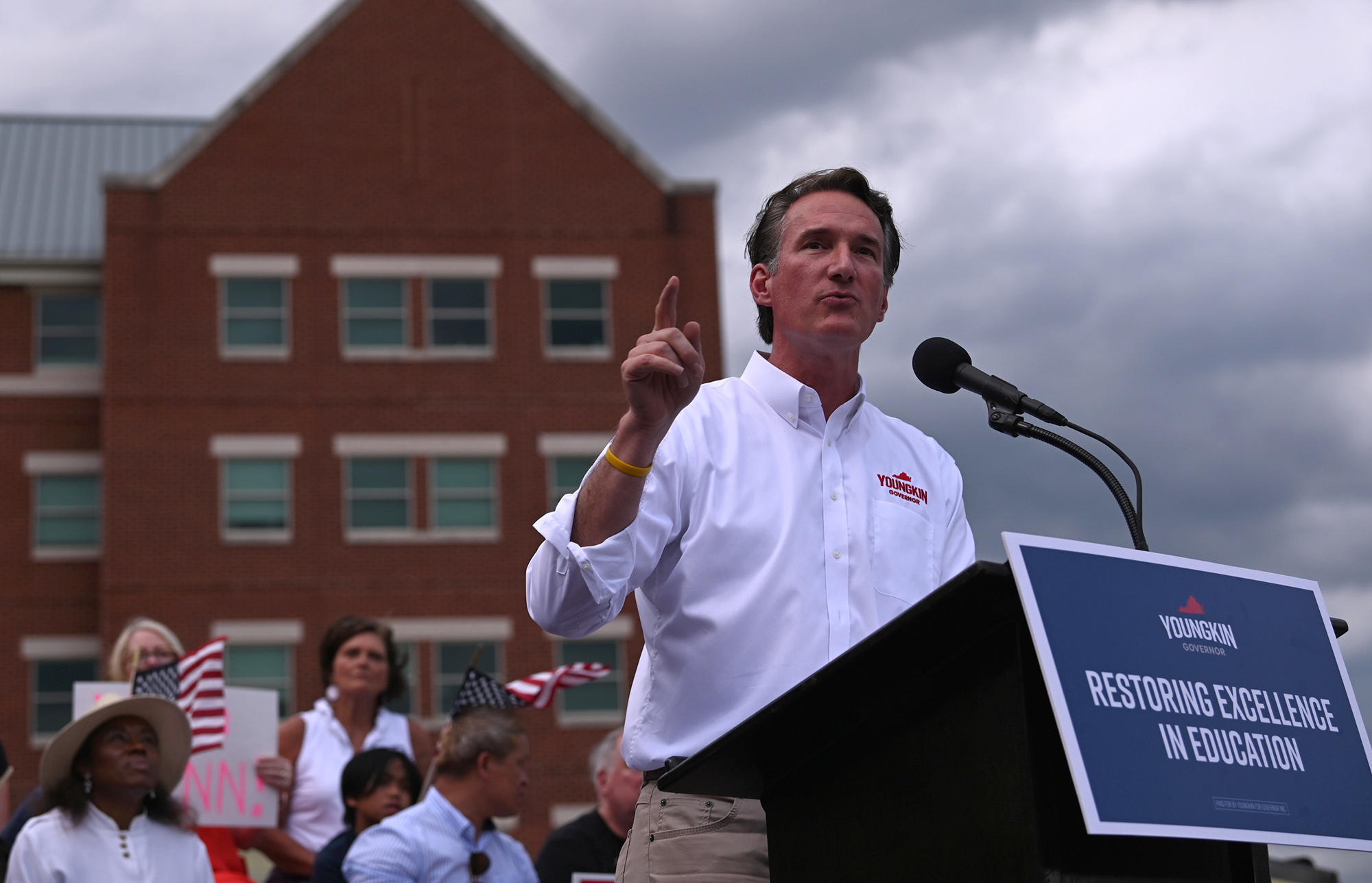 Glenn Youngkin Seeks to Tie Terry McAuliffe to Donald Trump in Virginia ...