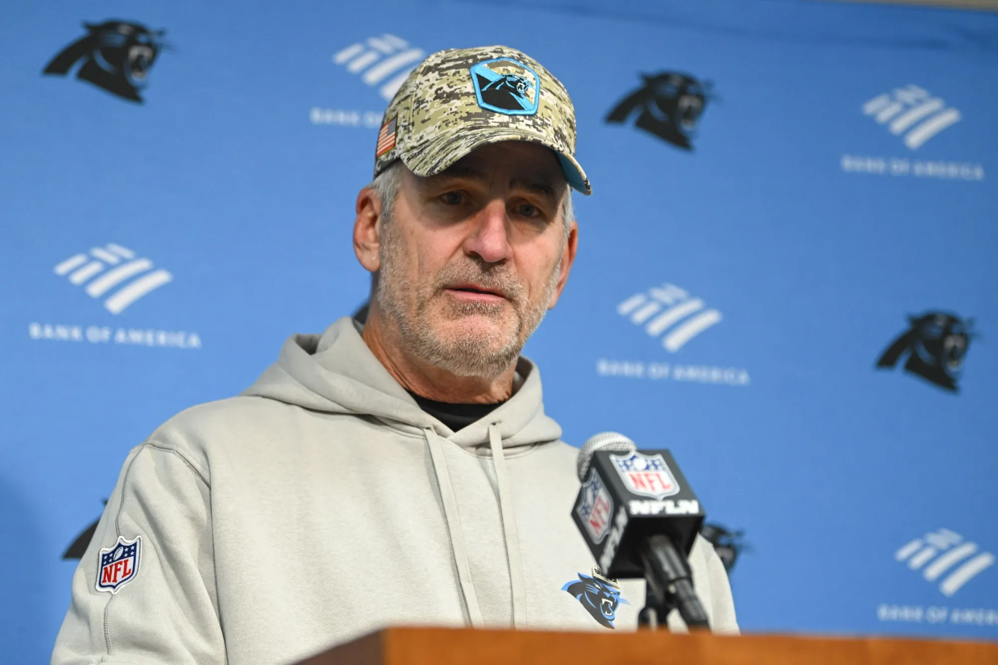 Panthers fire Frank Reich after 11 games and name Chris Tabor their ...