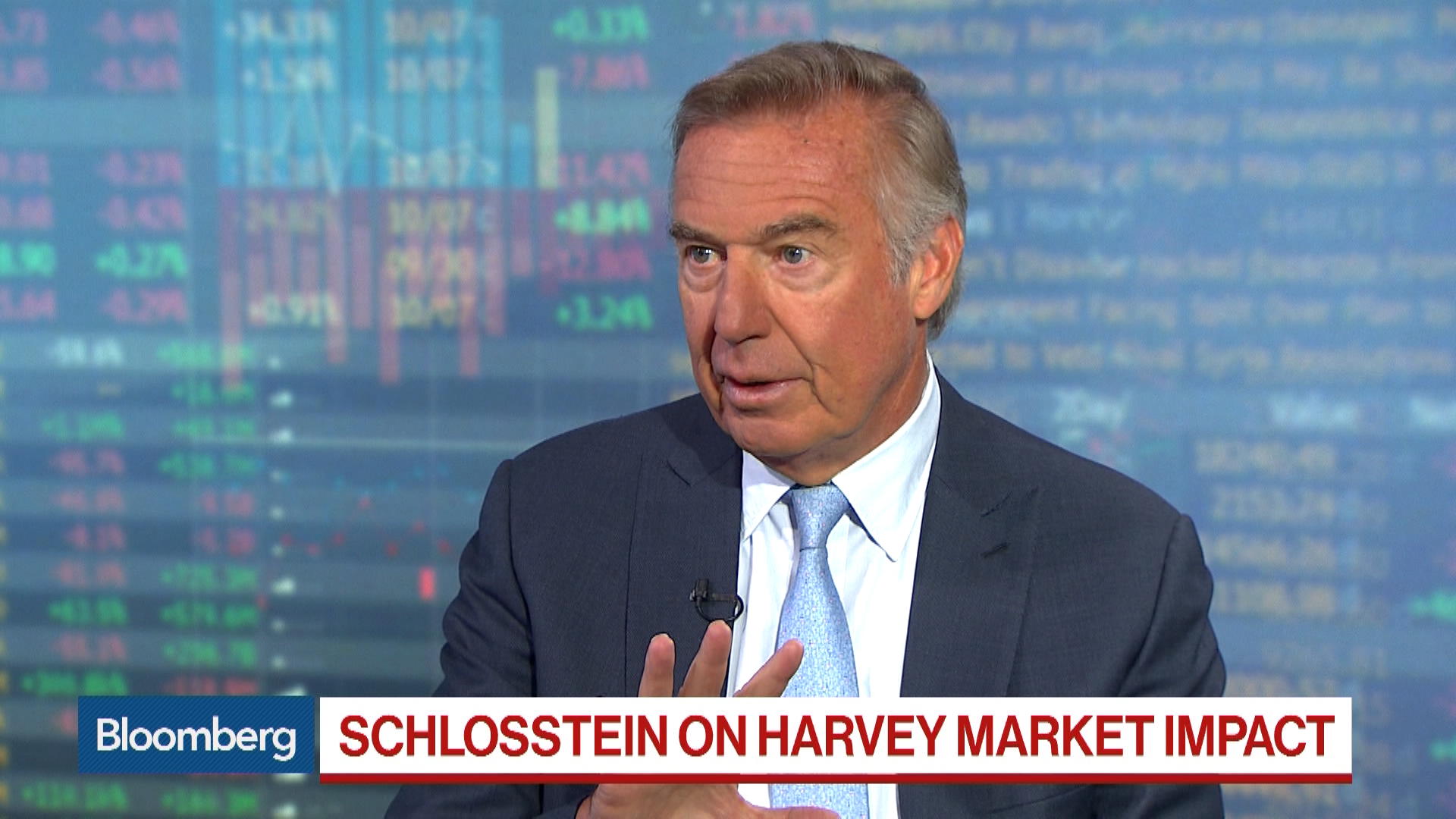 Watch Schlosstein on Harvey’s Human Tragedy and Markets - Bloomberg