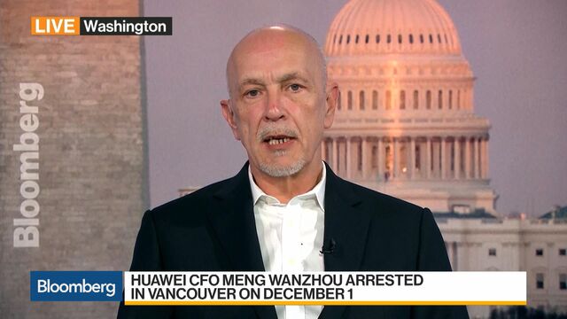 Huawei CFO Wanzhou Meng Arrested in Canada - Bloomberg