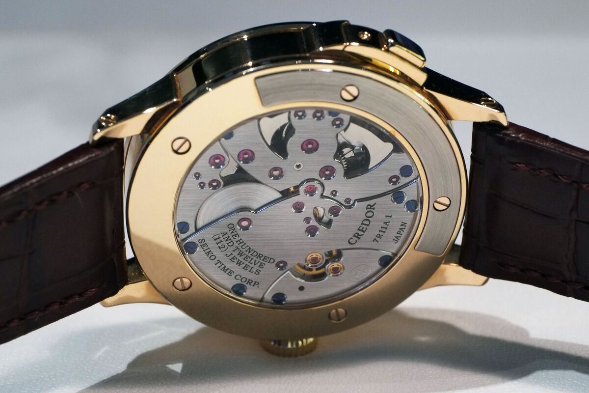 The Ornate Secrets Inside Seiko's Credor Watches - Bloomberg