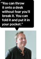 Innovation: The PaperTab, a Fold-Up, Roll-Up Tablet Computer - Bloomberg