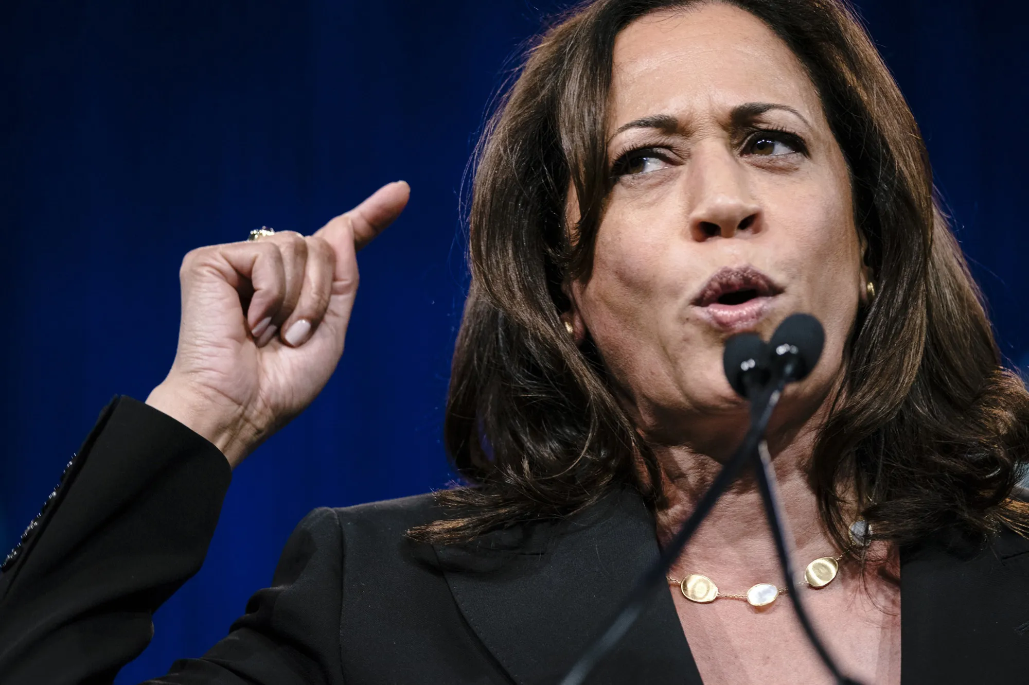 Kamala Harris Assails Trump for Mishandling Covid-19 Pandemic - Bloomberg