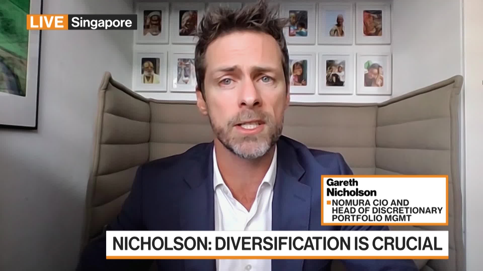 Watch Nomura's Nicholson on US Markets, Portfolio Outlook - Bloomberg