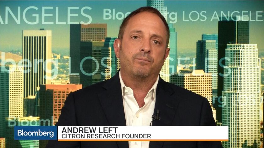 Valeant Still Has Explaining to Do, Citron Research's Left Says - Bloomberg