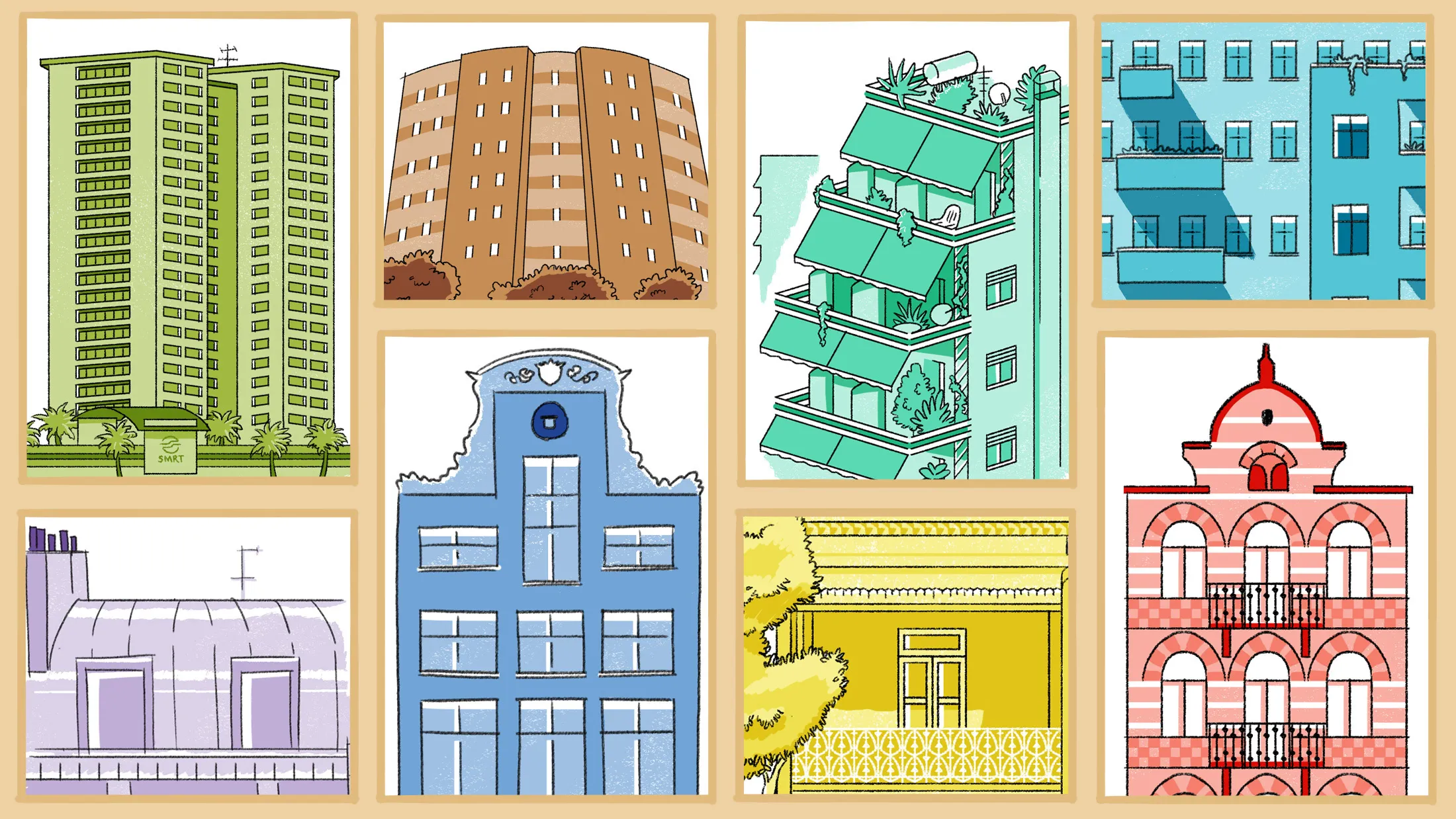 Iconic Home Floor Plans Reveal Urban History - Bloomberg