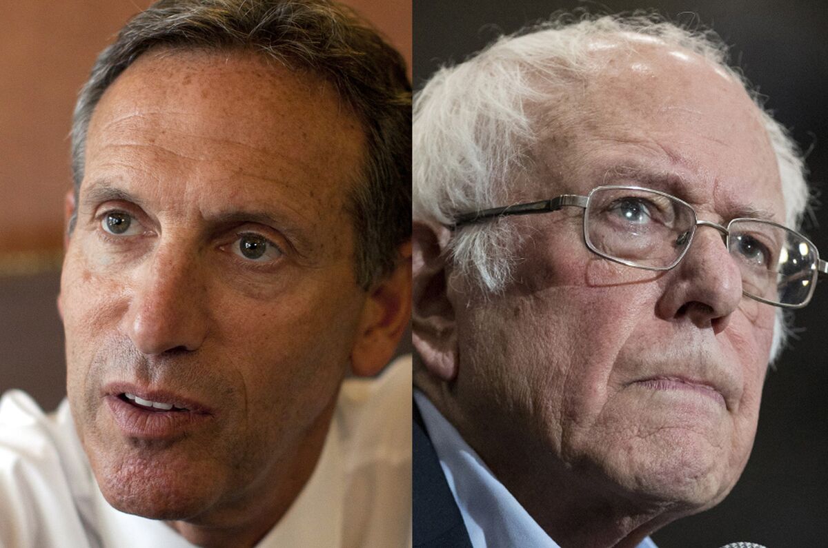 Starbucks Won't Send Howard Schultz to Bernie Sanders Labor Senate ...