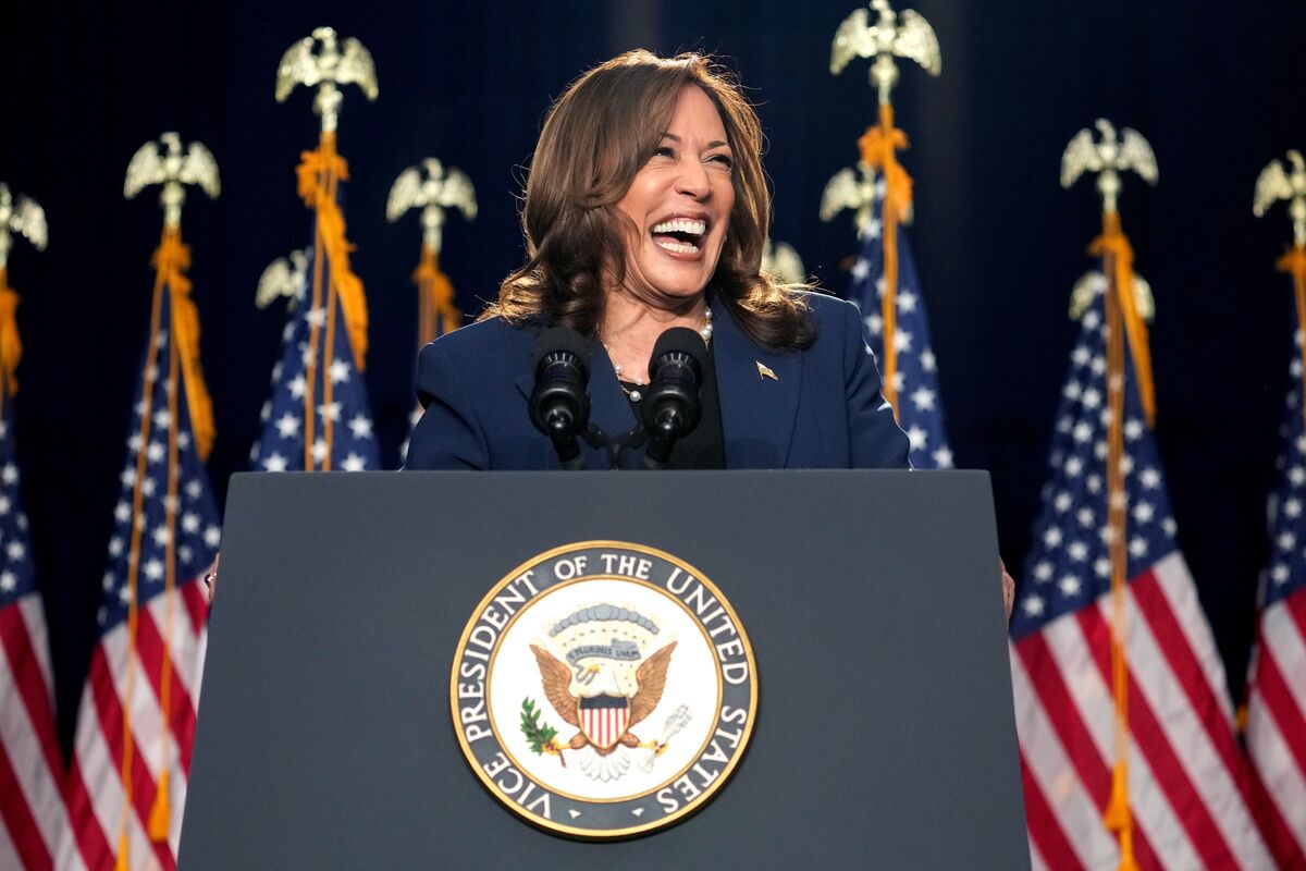 Harris Draws on Earlier Career and Campaign for Economy Platform ...