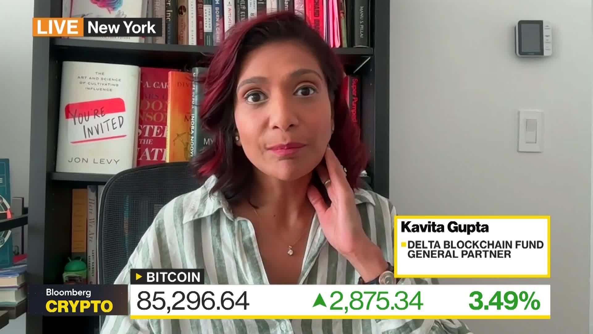 Watch Bitcoin Will Rise to $125k-$130k: Kavita Gupta - Bloomberg