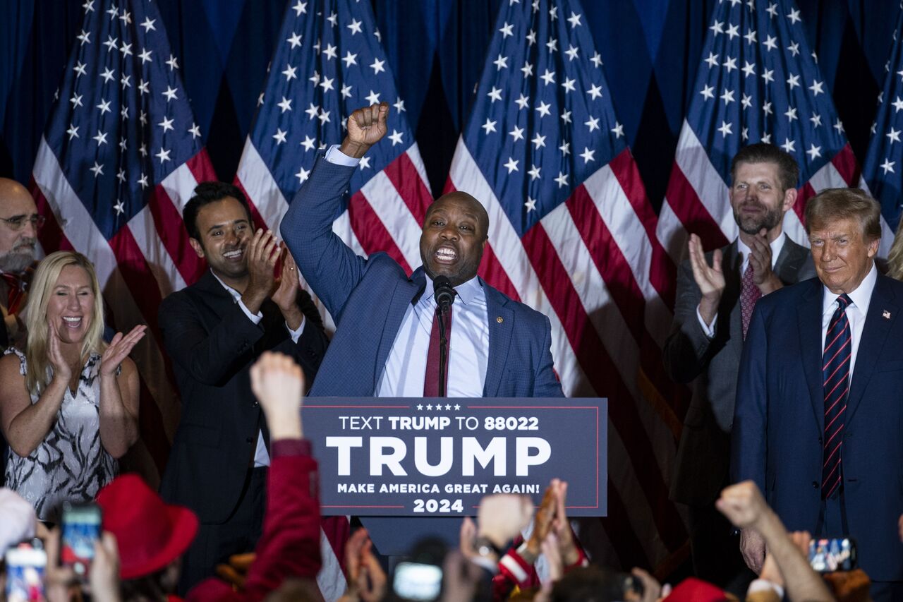 Potential Trump VP Tim Scott to Appear With Ken Griffin, Bill Ackman ...