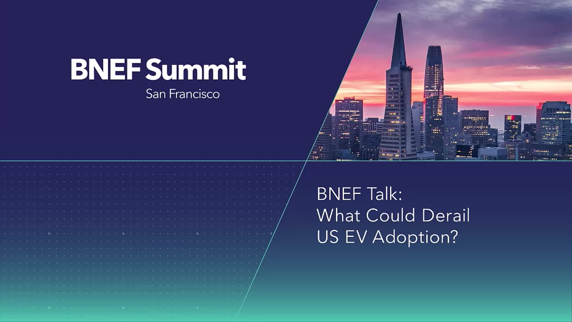 Watch BNEF Talk: What Could Derail US EV Adoption? - Bloomberg