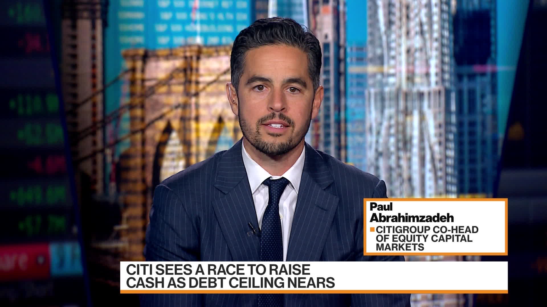 Watch Citi Sees A Race to Raise Cash as Debt Ceiling Nears - Bloomberg