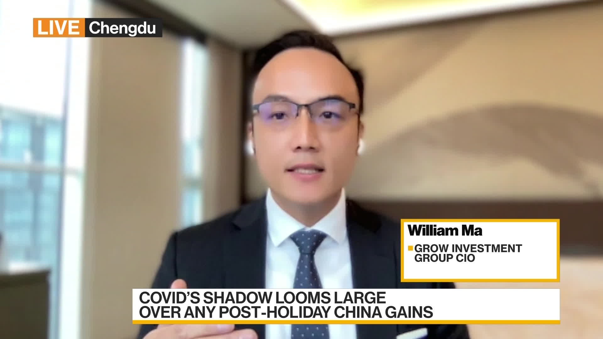 Watch China A-Share Market To Catch Up: William Ma - Bloomberg