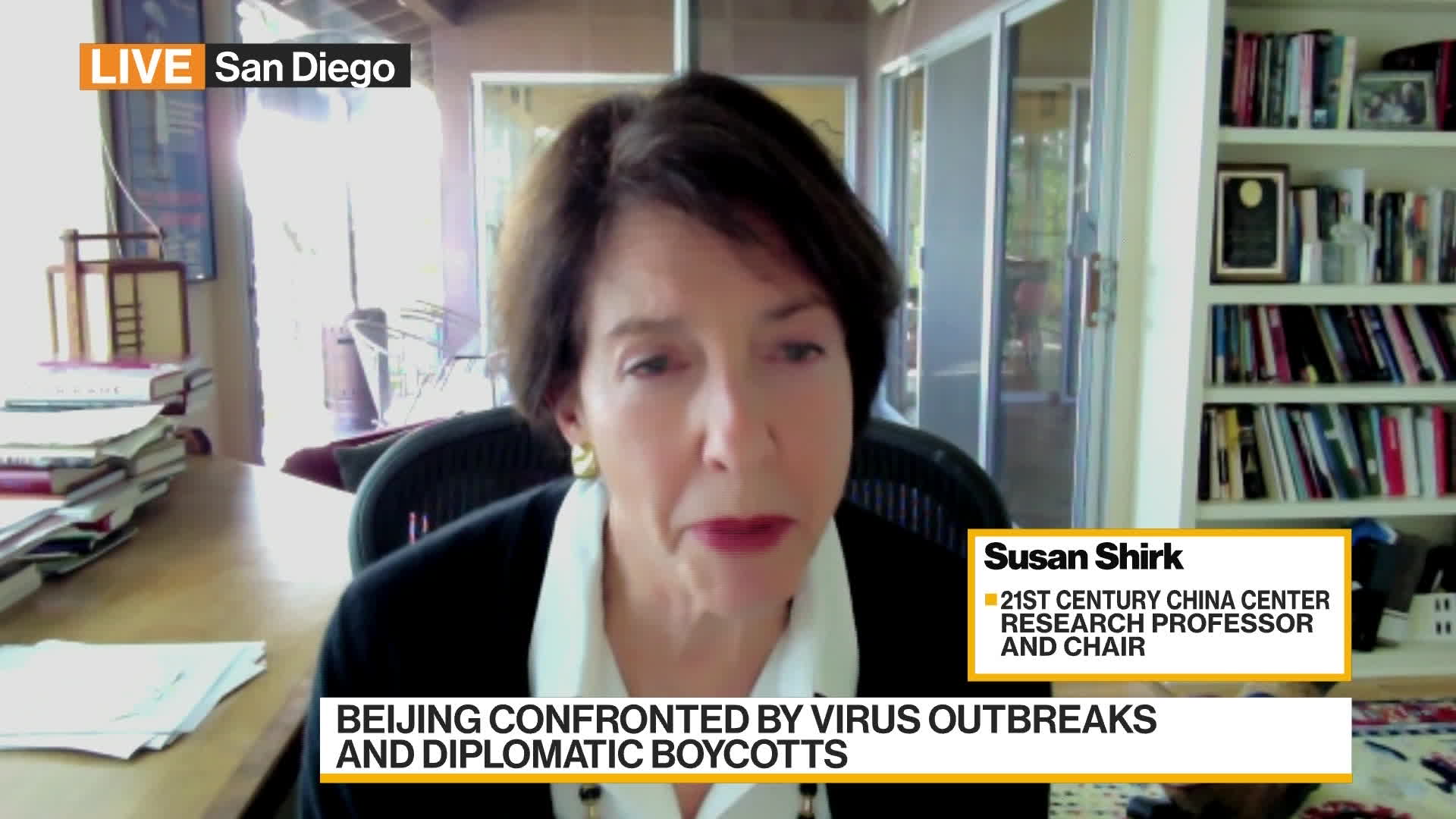 Watch Professor Shirk on China's Political Landscape - Bloomberg