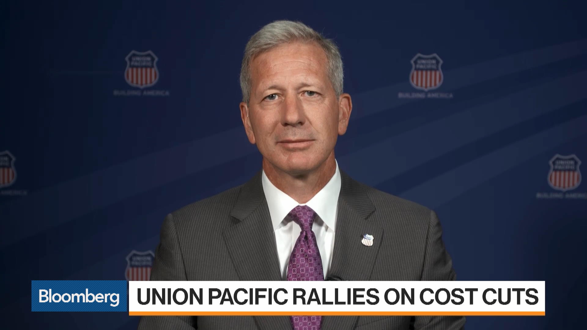 Watch Union Pacific CEO Says Freight Down on Rail Specific Impacts ...