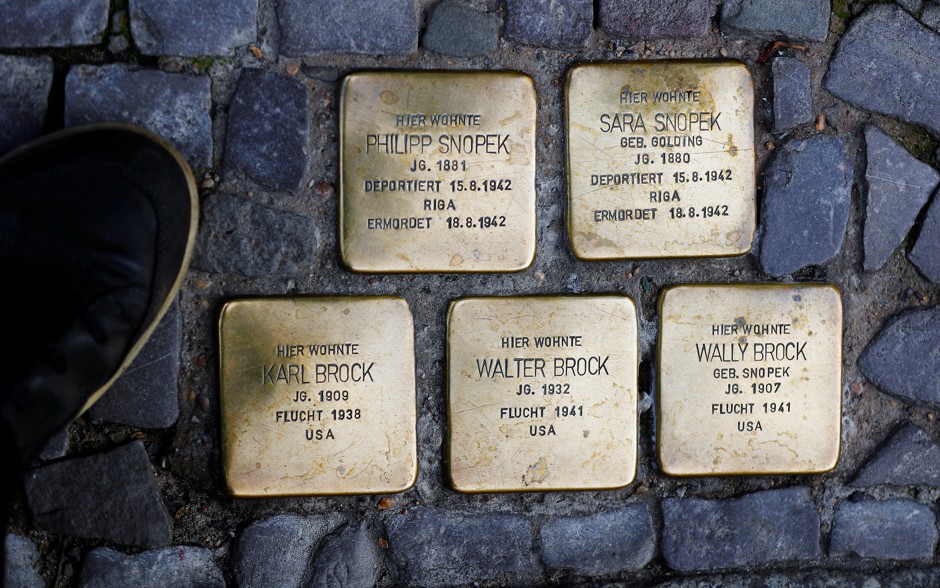 Germany's Powerful Stolpersteine Memorials Go Missing - Bloomberg
