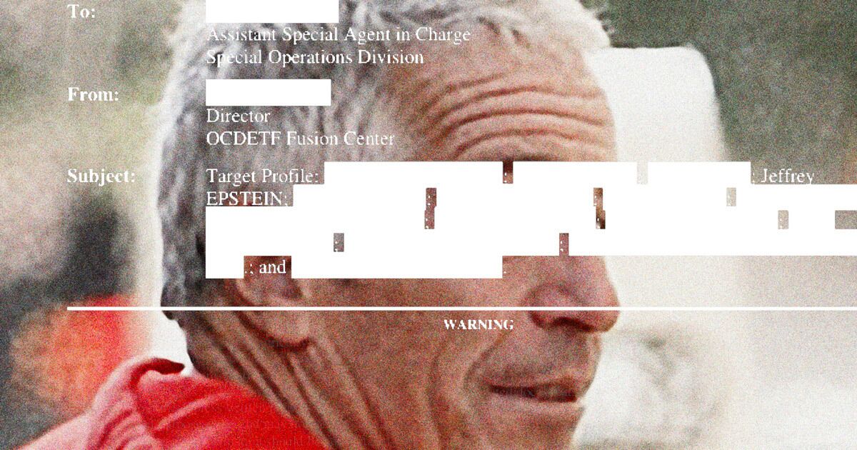 Epstein Investigated In DEA Probe for Ketamine, Money Laundering ...