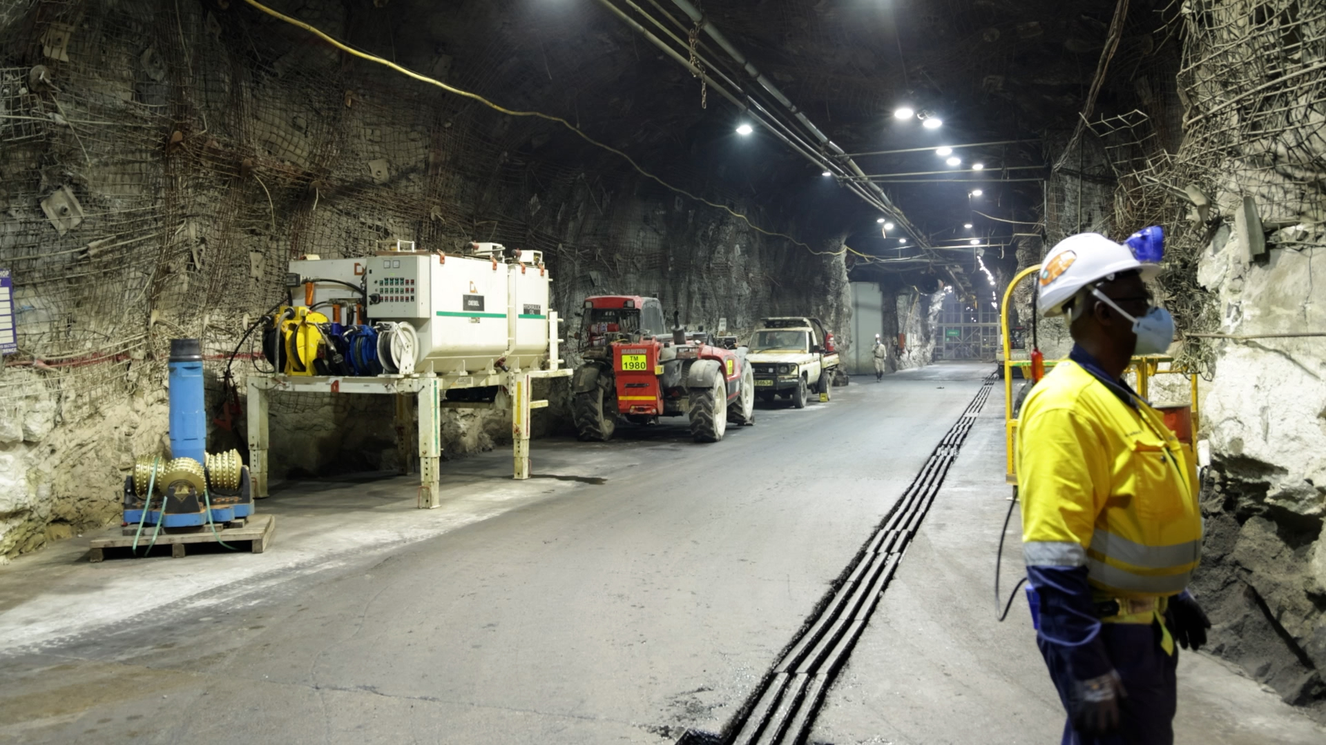 Watch Inside One of the World's Deepest Gold Mines - Bloomberg