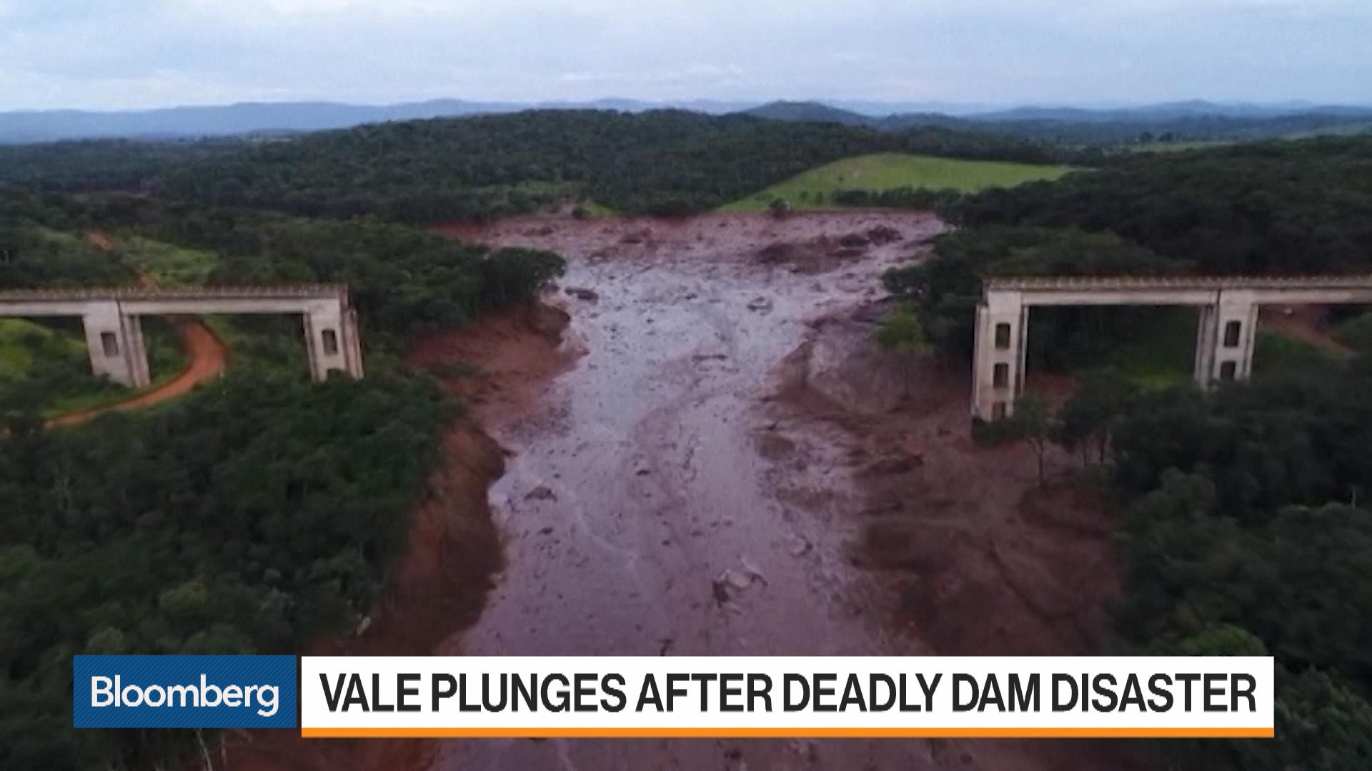 Watch Vale Shares Plunge Following Deadly Brazil Dam Disaster - Bloomberg