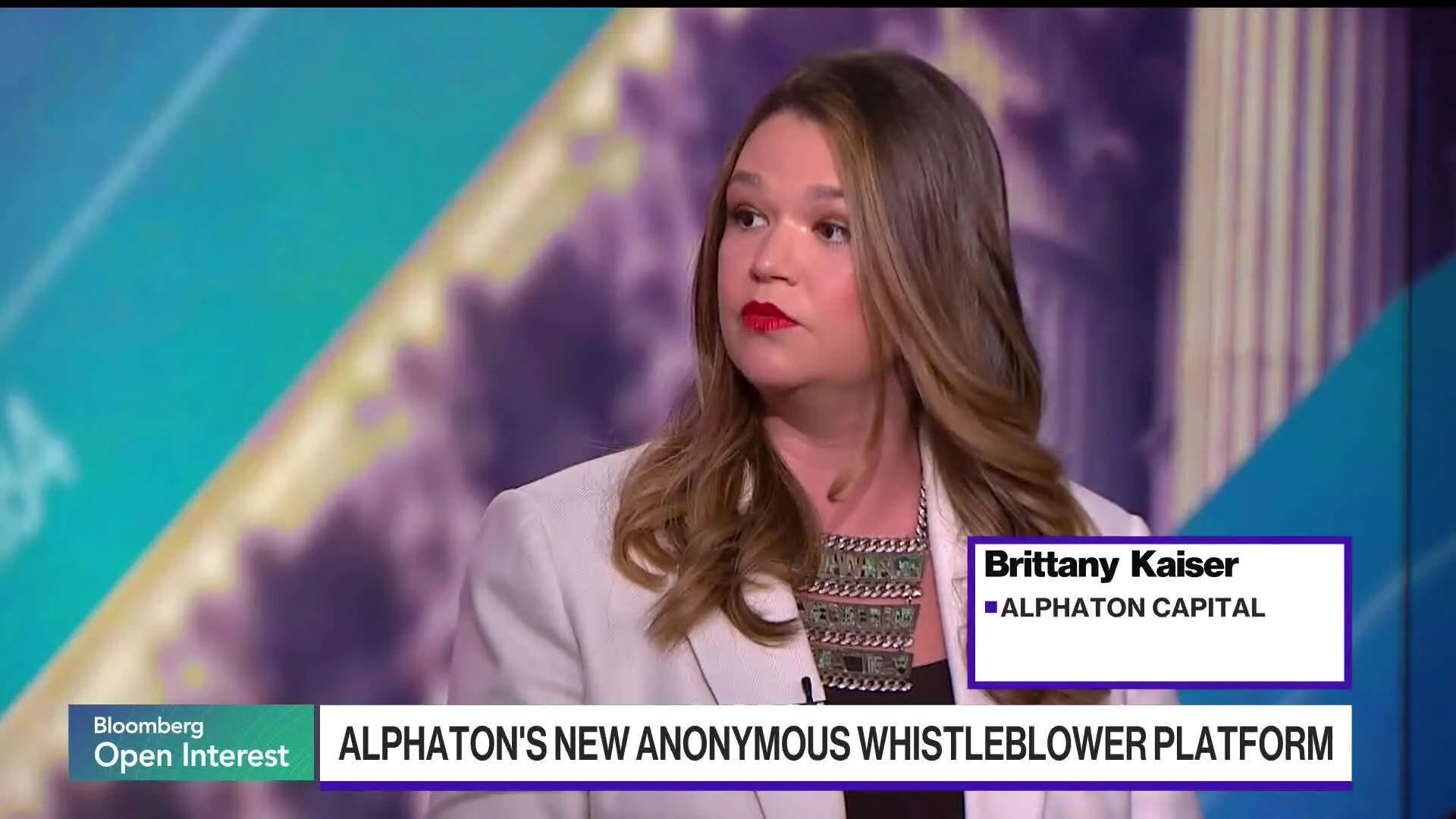 Watch Alphaton's New Autonomous Whistleblower Platform - Bloomberg