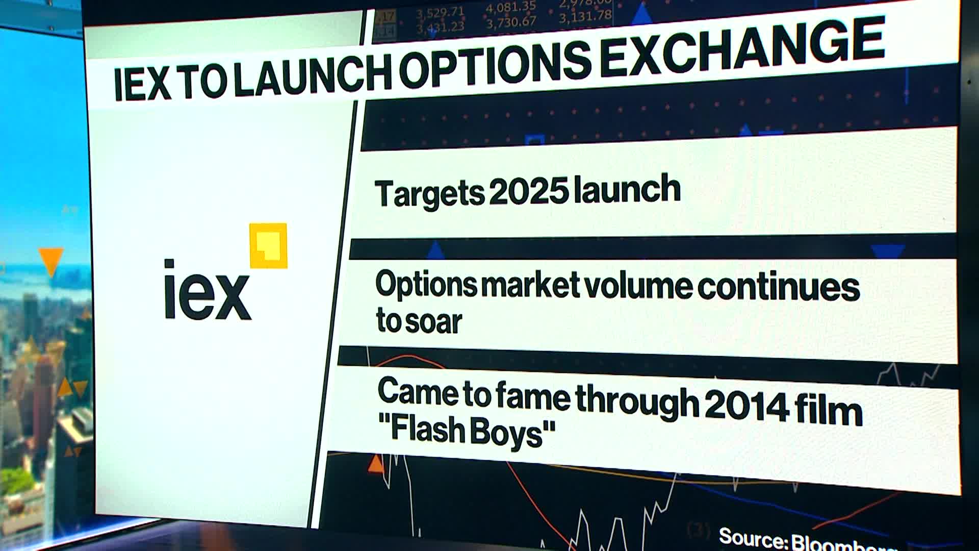 Watch IEX Targeting 2025 For New Exchange - Bloomberg