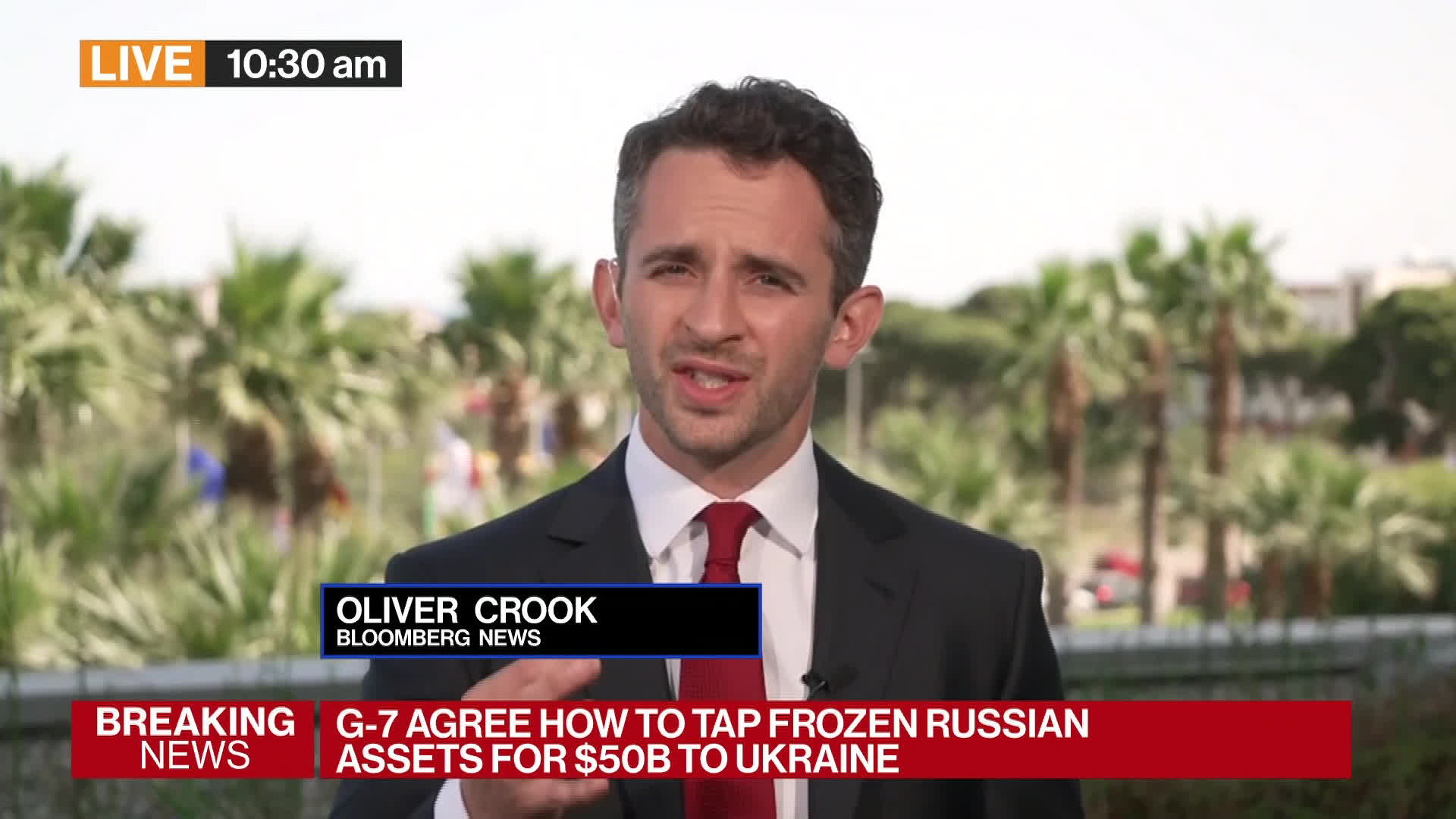 Watch G-7 Agrees How to Tap Frozen Russian Assets for Ukraine - Bloomberg