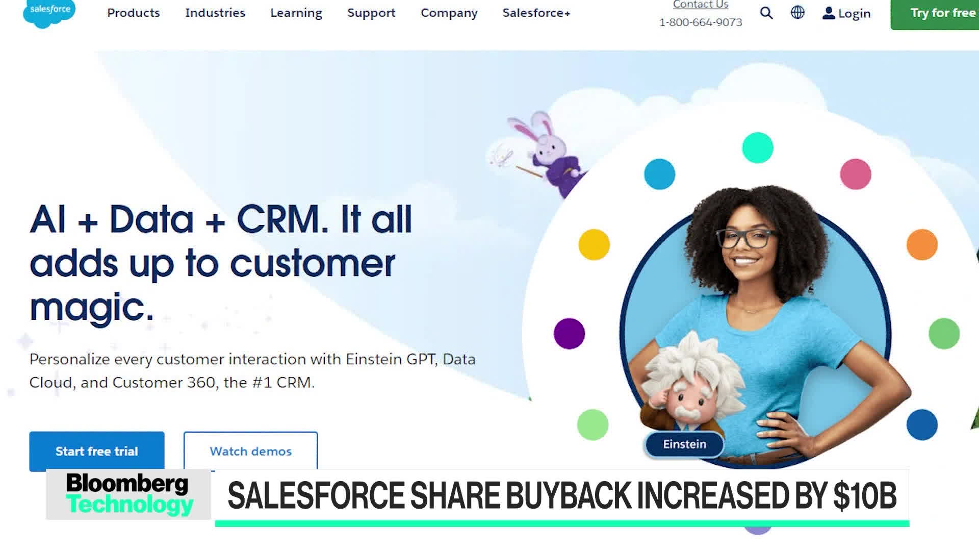 Watch Salesforce Outlook Disappoints as AI Fails to Spark Growth ...