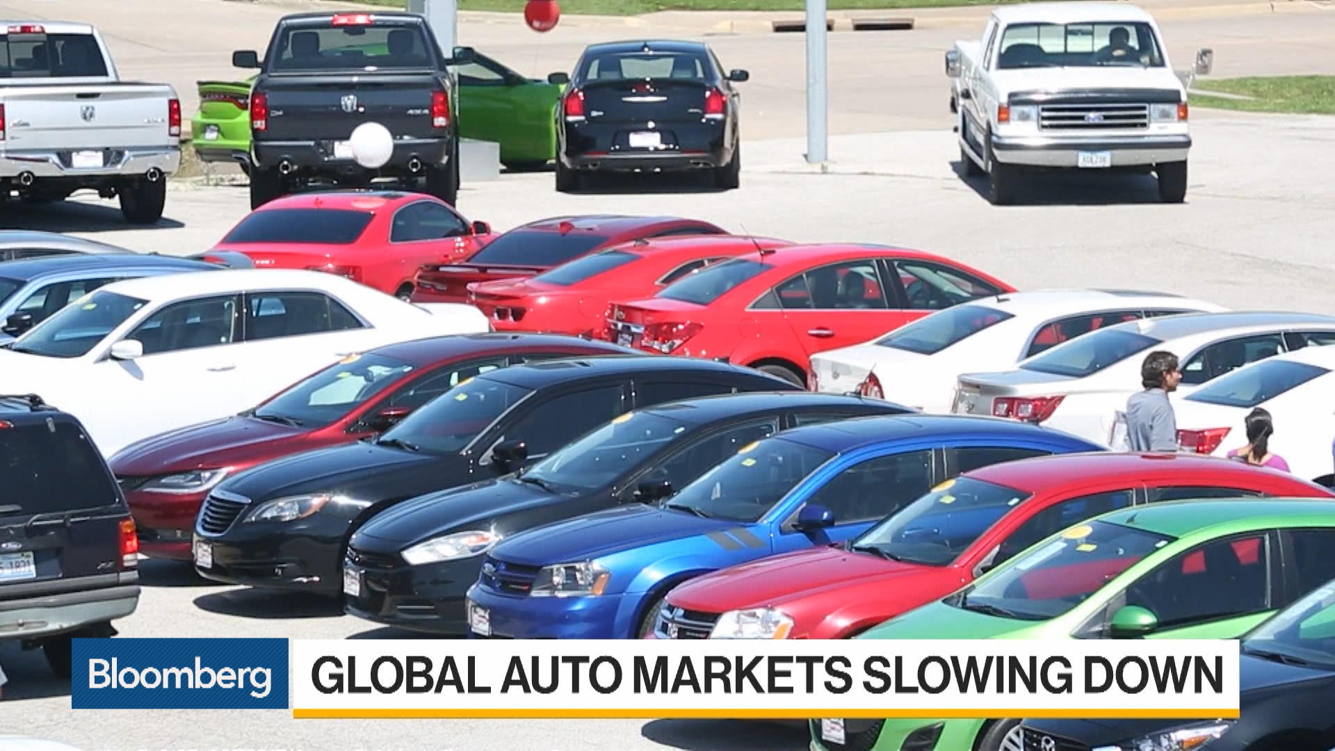 Watch World's Biggest Auto Markets Are Flashing Yellow and Red - Bloomberg
