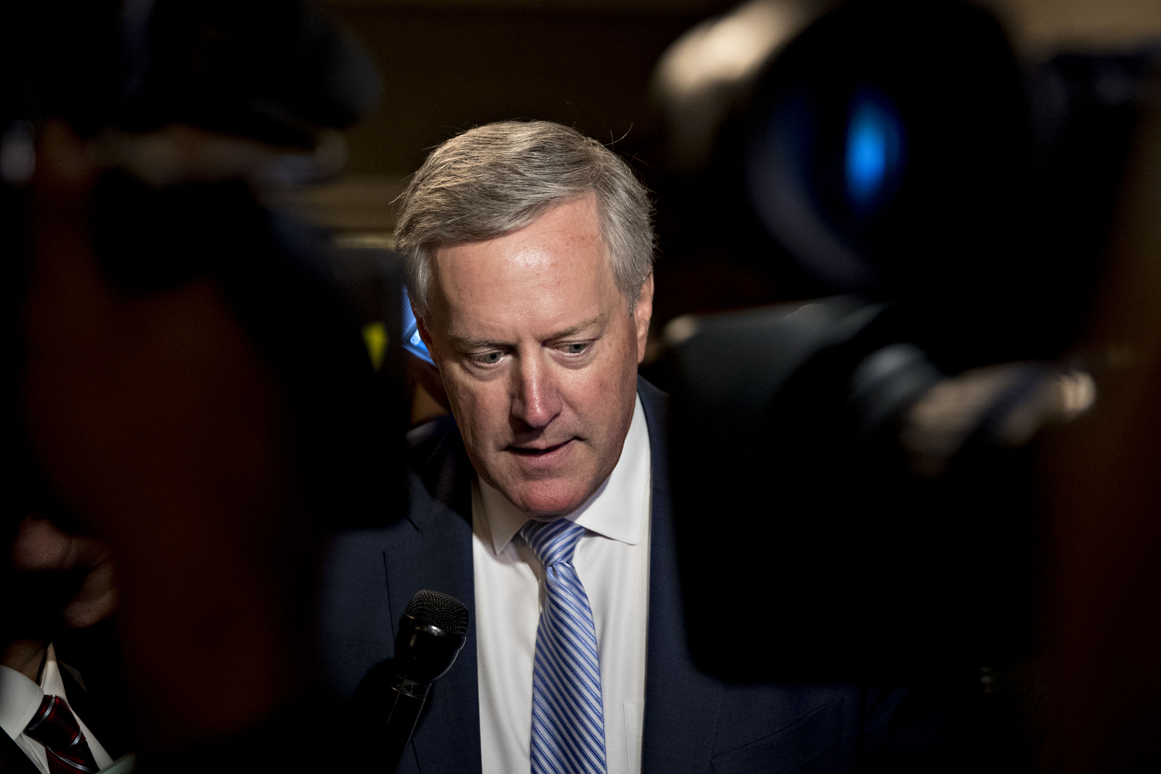 Mark Meadows to Take Questions From Jan. 6 Riot Panel - Bloomberg
