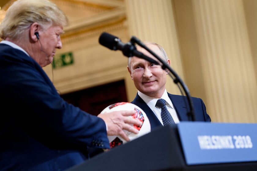 Putin’s Soccer Ball for Trump Had Transmitter Chip, Logo Indicates ...