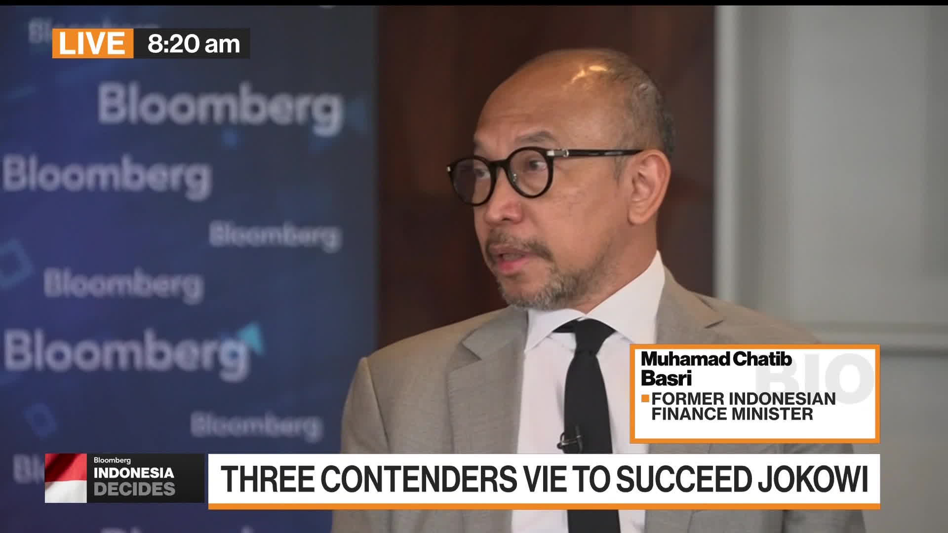 Watch Former Indonesian Finance Minister on Election, Economy - Bloomberg