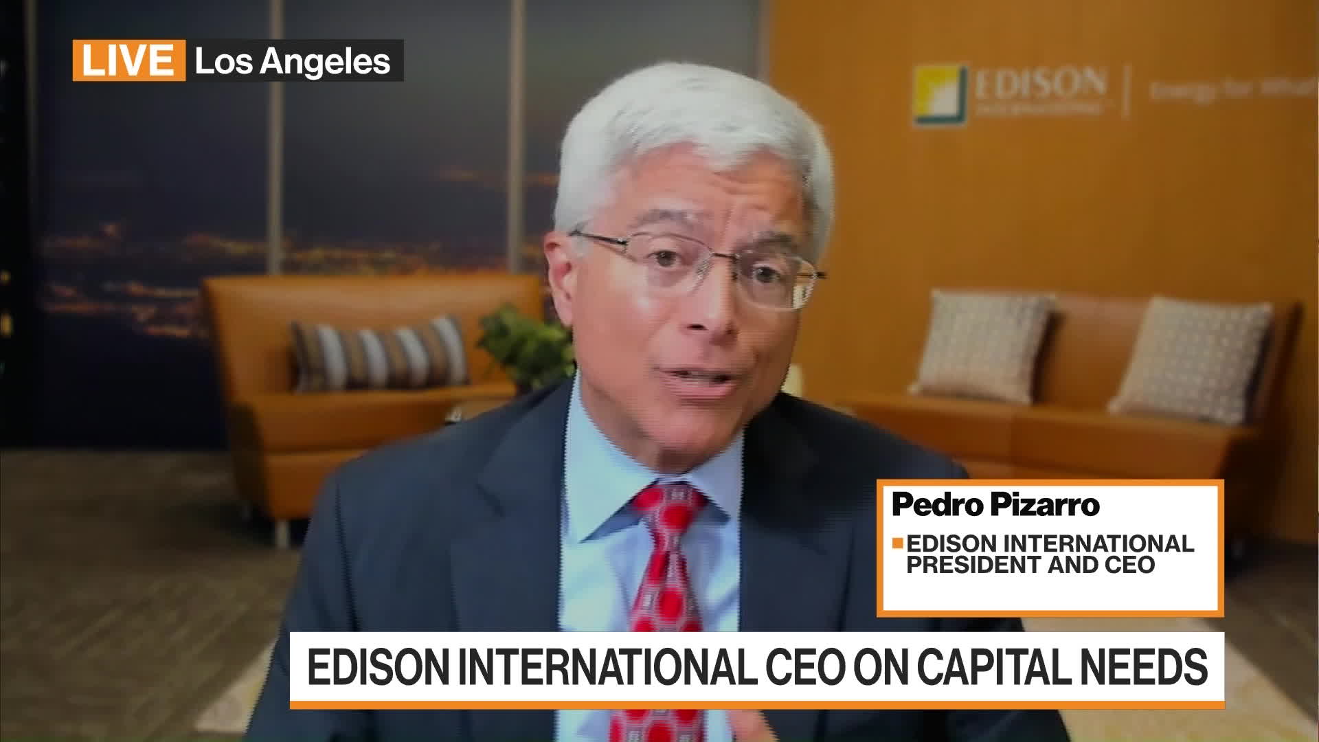 Watch Edison CEO on California Utility Issues, AI Growth - Bloomberg