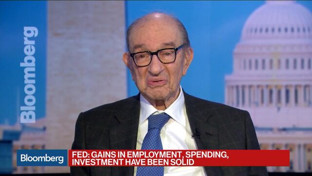 Former Fed Chair Alan Greenspan Sees Bubbles in Stocks and Bonds ...