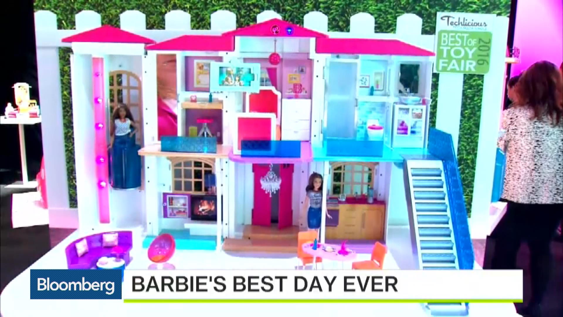 Watch Barbie's Dreamhouse Gets a Tech Upgrade - Bloomberg