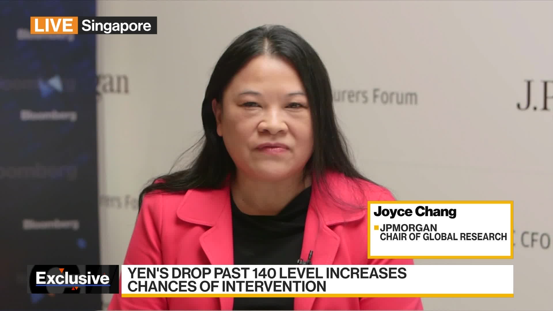 Watch JPMorgan's Chang on Markets, Strategy - Bloomberg