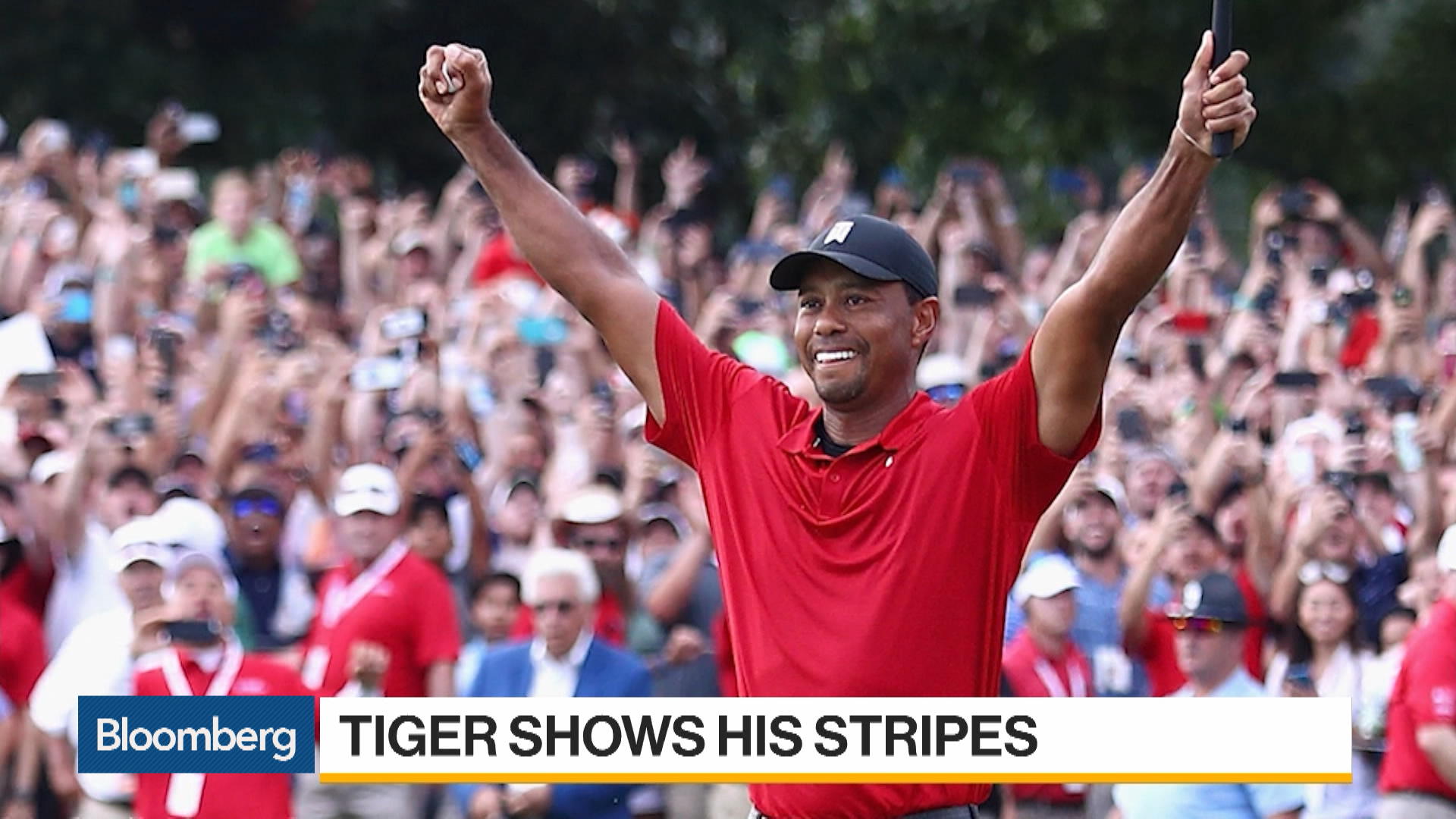 Watch The Tiger Woods Comeback Is Complete, Sponsors Rejoice - Bloomberg