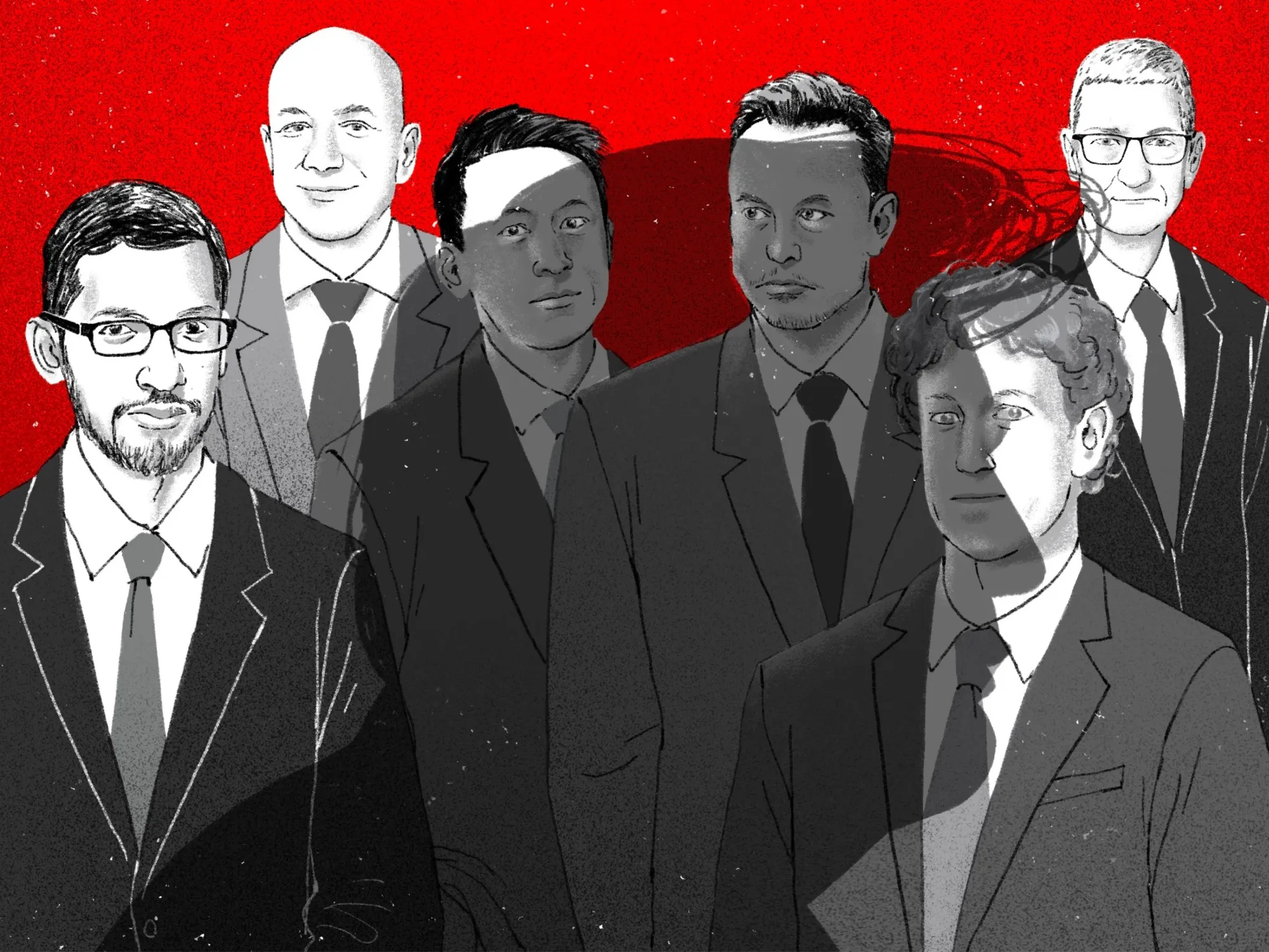 Musk, Bezos y otros multimillonarios tech quieren algo de Trump - Bloomberg