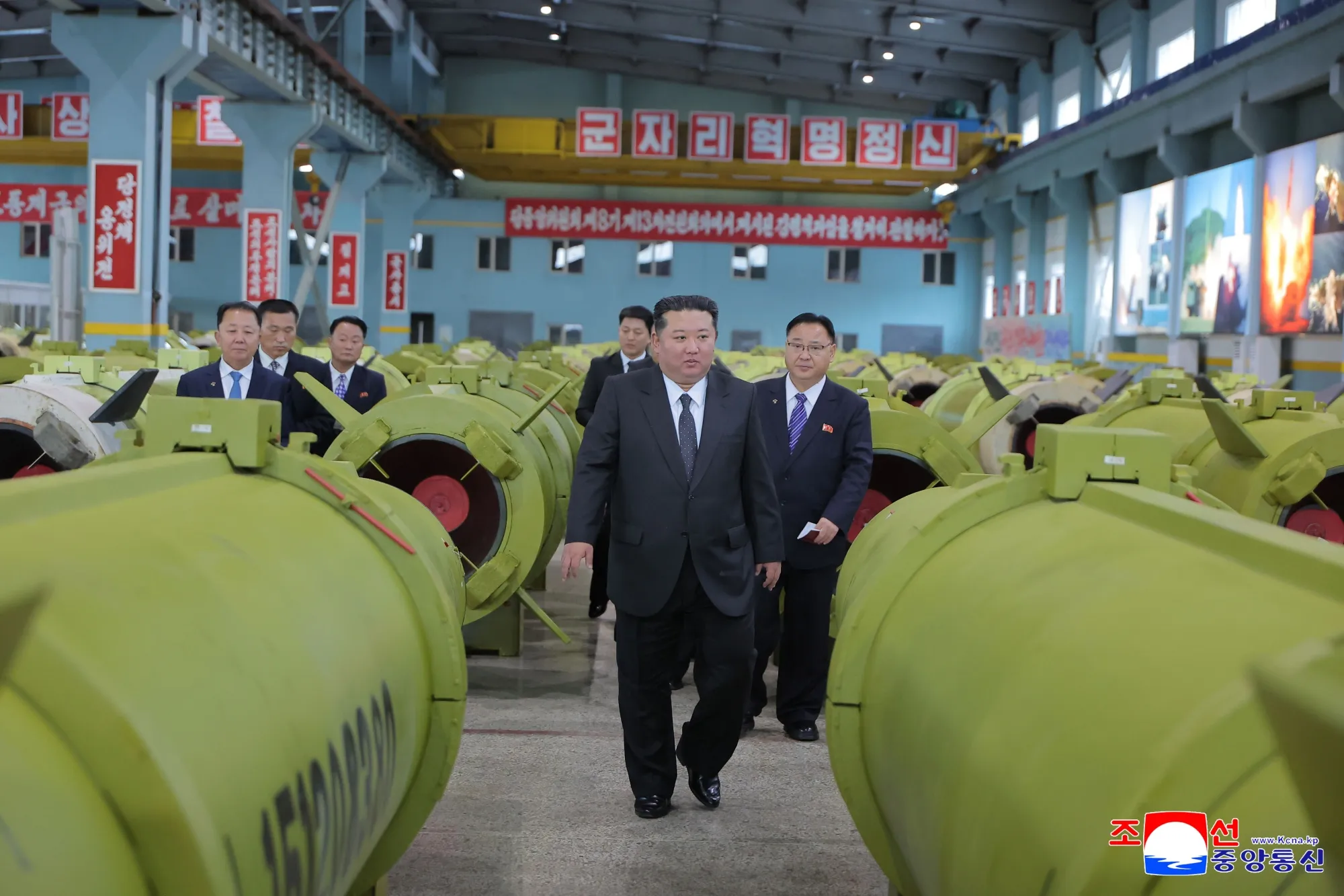 North Korea’s Kim Oversaw Test of New Rocket System for Attack - Bloomberg