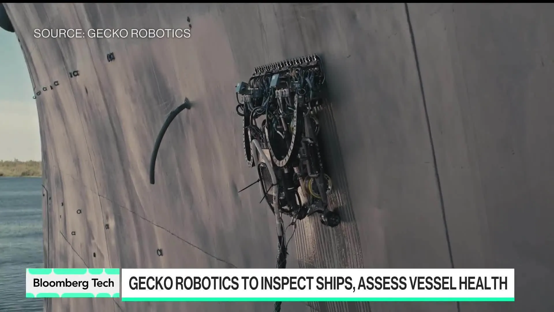 Watch Gecko Robotics Inks $71 Million Deal With US Navy - Bloomberg