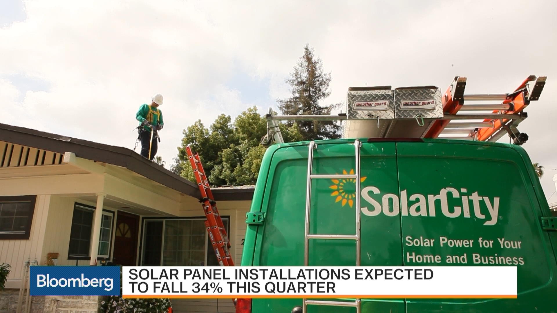 Watch Why Are SolarCity's Panel Installations Declining? - Bloomberg