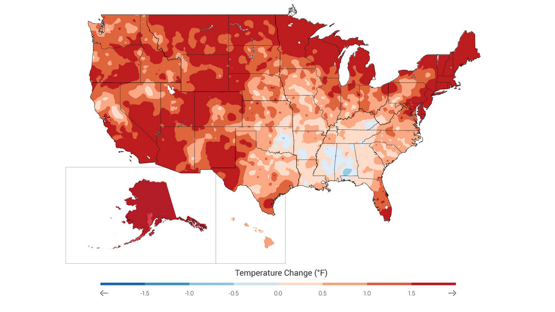 What Americans Think About Climate Change in Seven Maps - Bloomberg