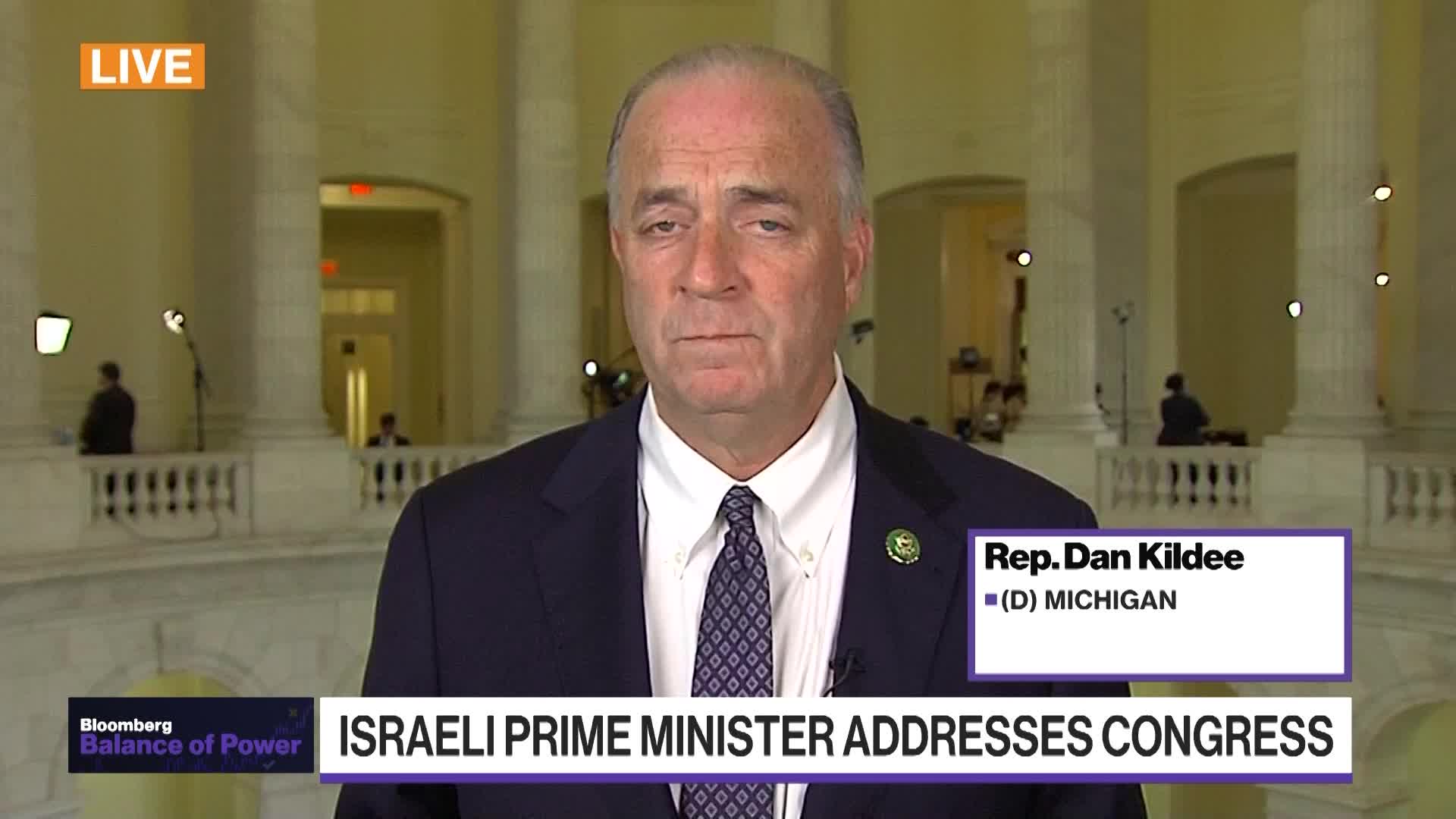 Watch Not Particularly Happy: Rep. Kildee on Netanyahu Speech - Bloomberg