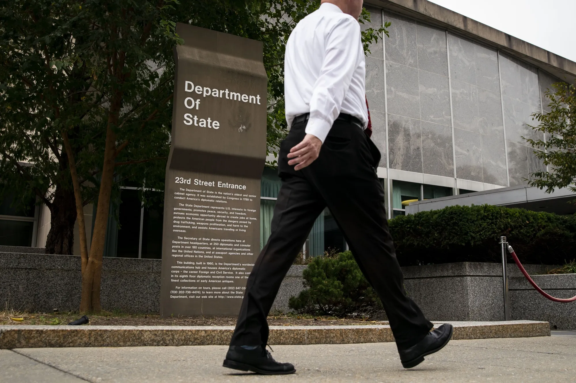 Trump Draft Proposes Radical Reshaping of State Department - Bloomberg