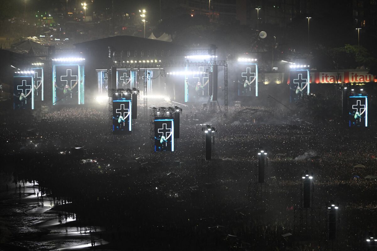 Madonna's biggest-ever concert transforms Rio's Copacabana beach into a ...