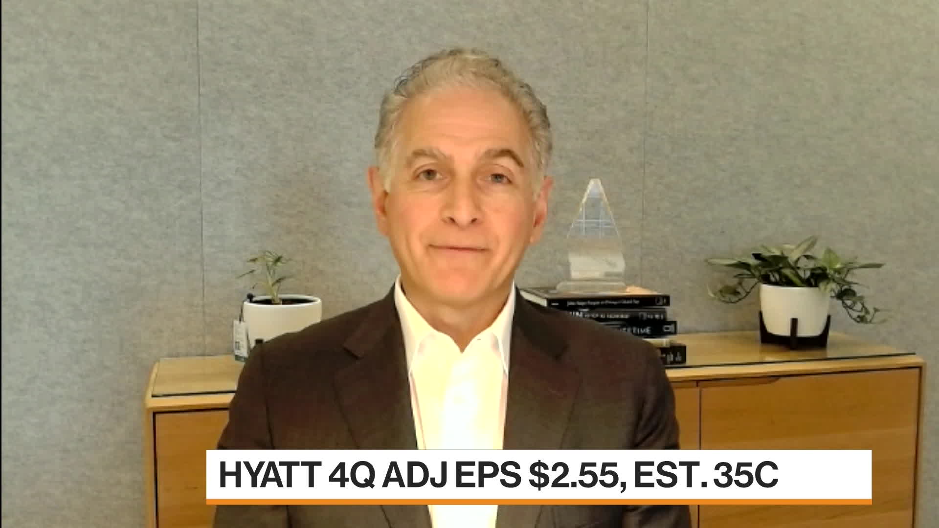 Watch Hyatt CEO Says Chain is Seeing Great Demand - Bloomberg