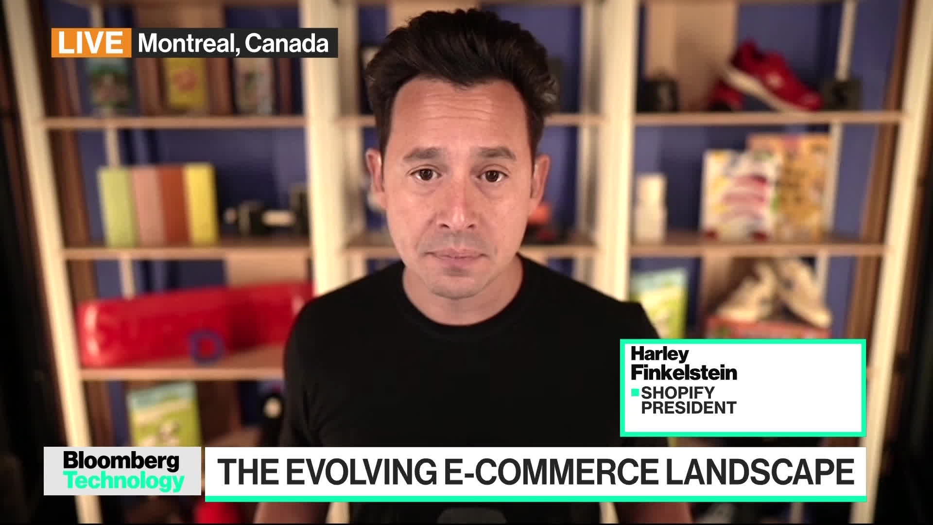 Watch Shopify President on Stock Soaring, AI Plans - Bloomberg