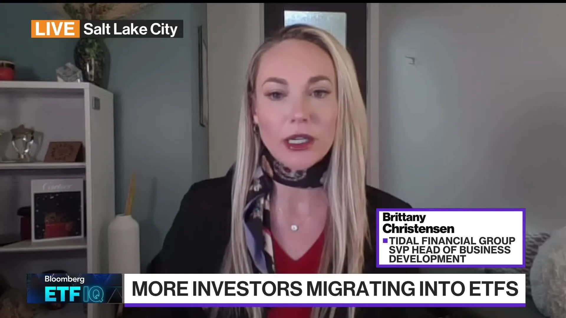 Watch No Slowdown in ETF Product Launches: Tidal's Christensen - Bloomberg