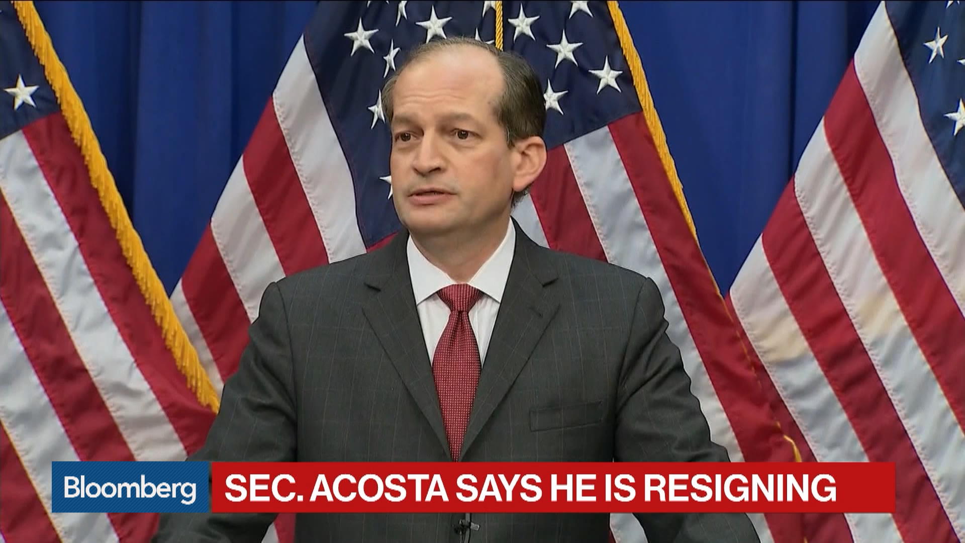 Watch Labor Secretary Acosta Says He Is Resigning Amid Epstein Scrutiny ...