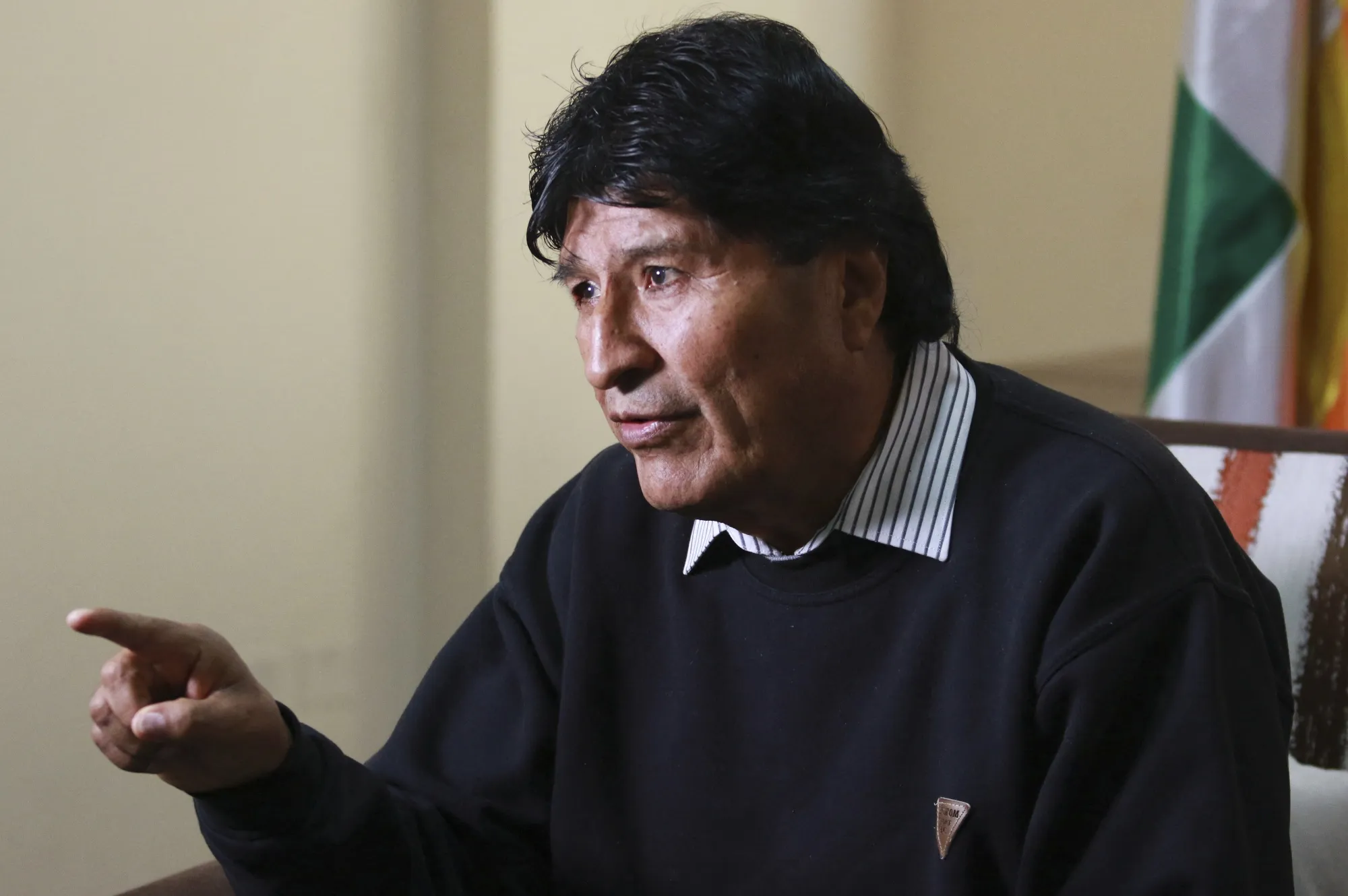 Bolivian Government Says Ex-President Evo Morales Shot at Police ...